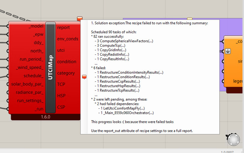 Solution exception error UTCIMap module failing to generate UTCI plot ... Solution exception error UTCIMap module failing to generate UTCI plot ...