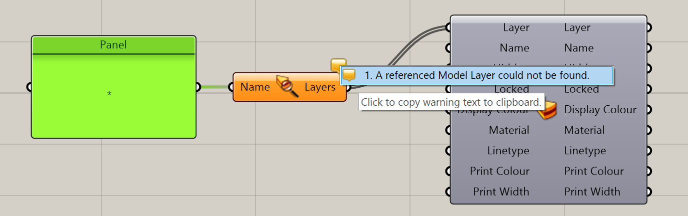 Model Layer Component No Longer Outputs Sublayers In Wip Grasshopper