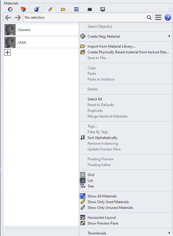 Bug? Rhino 7 cannot sort V-Ray materials - V-Ray - McNeel Forum