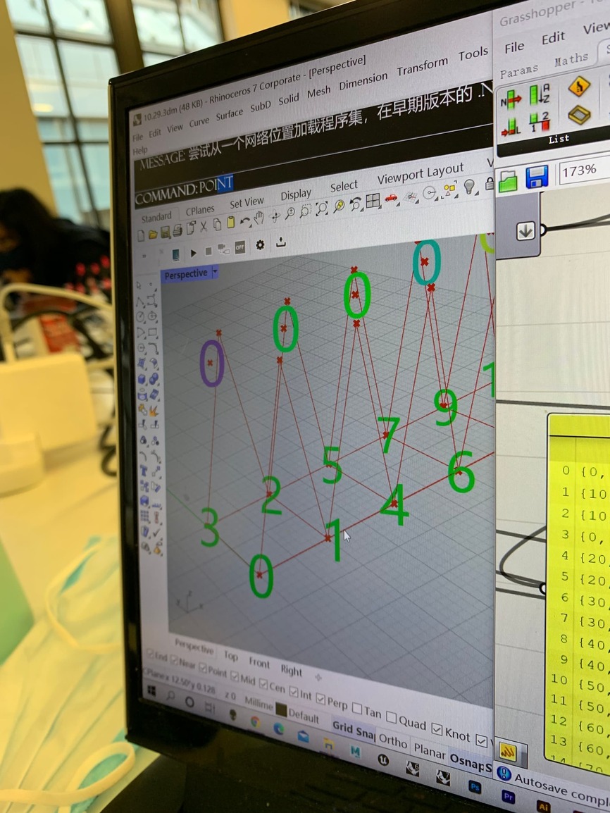 Changing point numbers in rectangular grid - Grasshopper - McNeel Forum