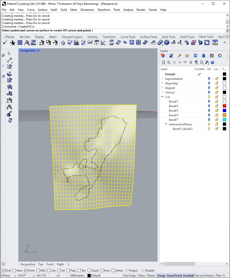 How To Remove Self Intersections On Non Planar Curve Using Rhinoscript Scripting Mcneel Forum