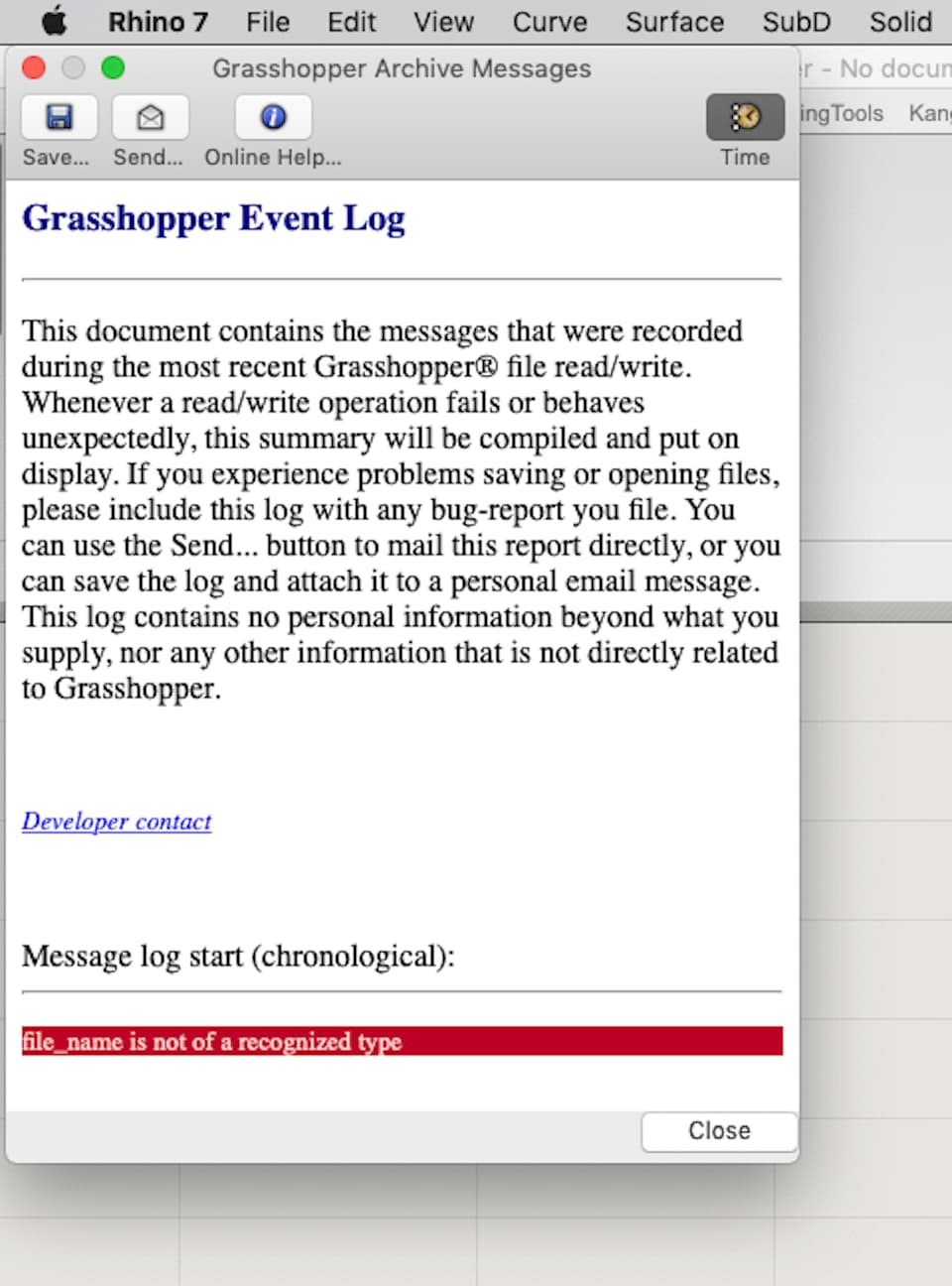 GH File Cannot Open, Grasshopper IO, Generated Messages - Grasshopper - McNeel Forum