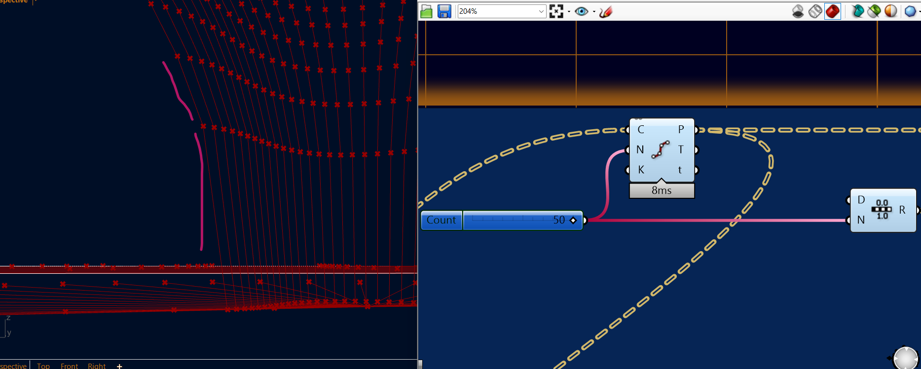 Removing/Reducing Kink at Curve - Grasshopper - McNeel Forum Removing/Reducing Kink at Curve - Grasshopper - McNeel Forum