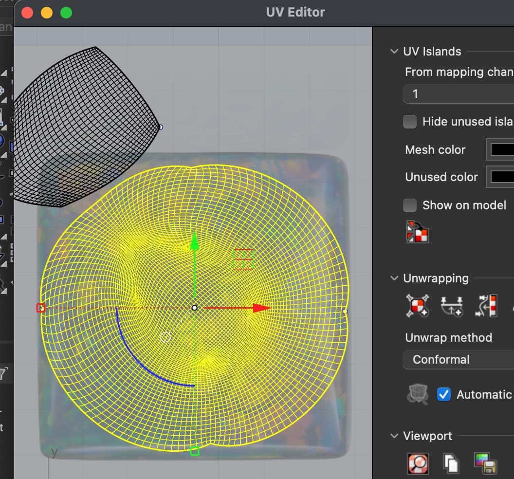 UV problem In Beta Mac - Rendering - McNeel Forum
