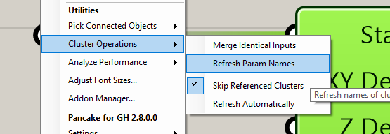 How to set initial values of a cluster? - Grasshopper - McNeel Forum