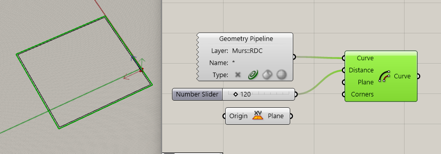 Offset curve & curve direction - Grasshopper - McNeel Forum Offset curve & curve direction - Grasshopper - McNeel Forum
