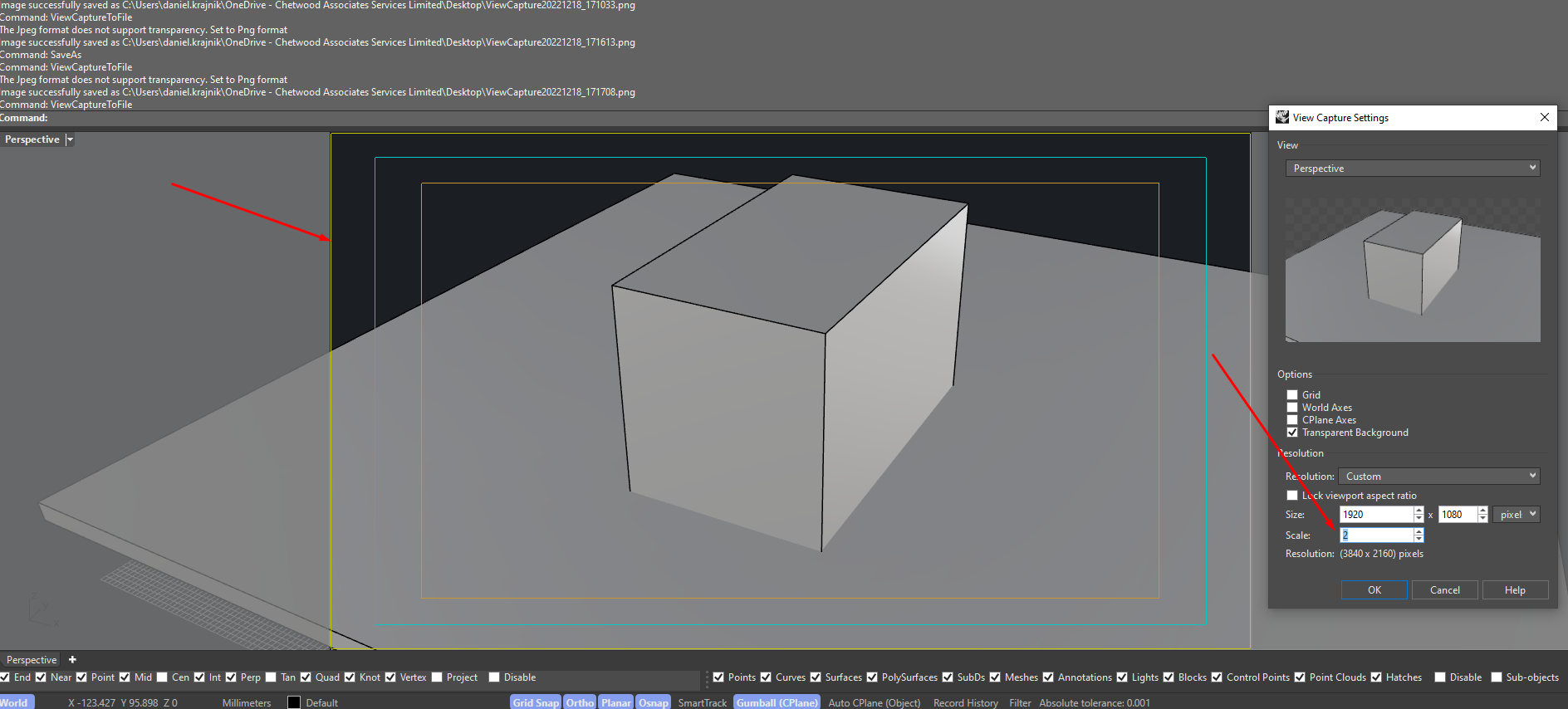 View Capture Larger than viewport resolution incorrectly extends to ... View Capture Larger than viewport resolution incorrectly extends to ...