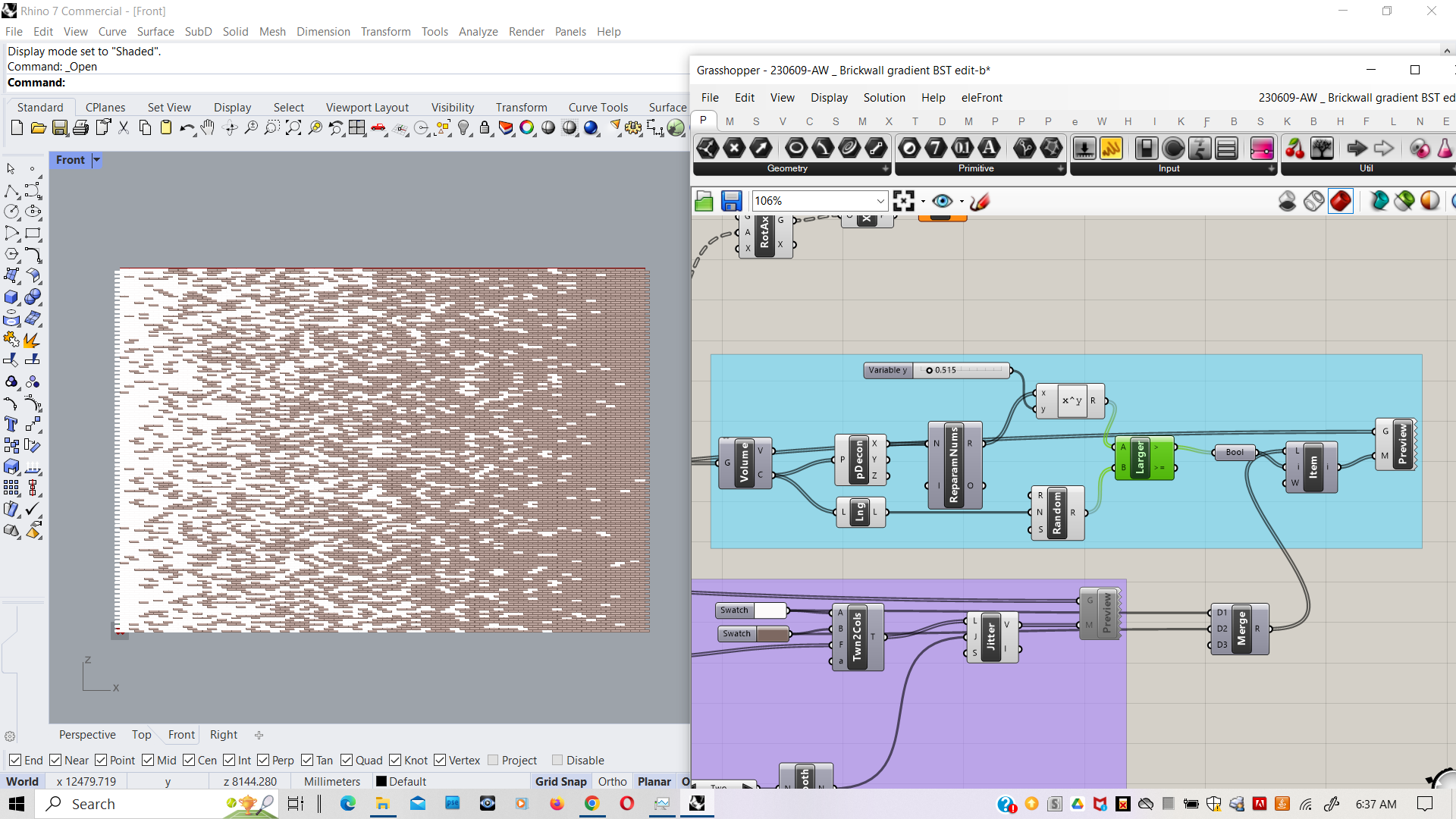 Pufferfish and Grasshopper Color Gradient Query - Pufferfish - McNeel Forum