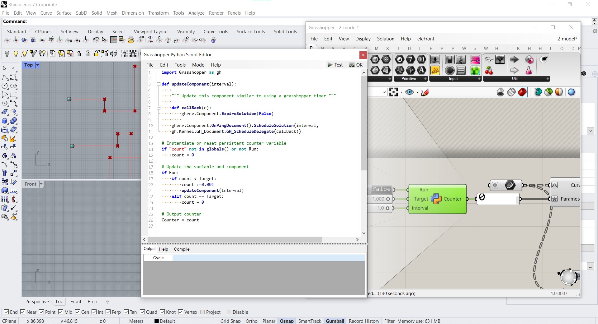 Automatic Number Slider in Specific Time Period - Grasshopper - McNeel Forum