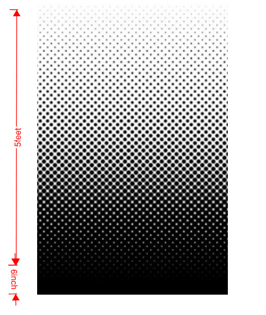 Help on Creating Vertical Gradient Dot Patterns for Window ...