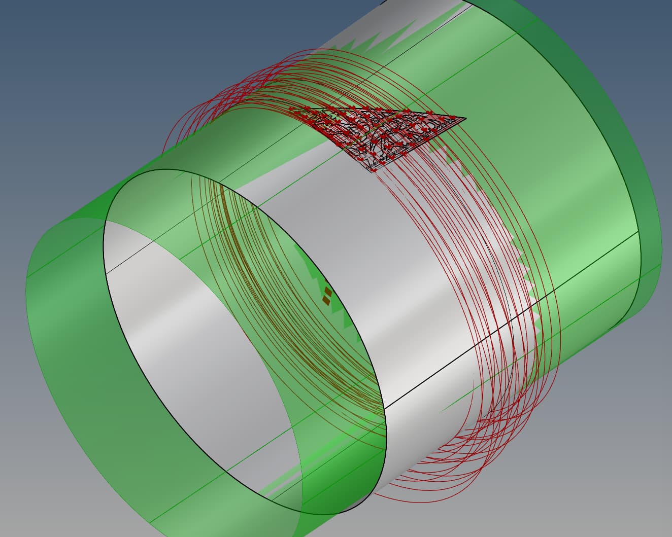 Best Fit Cylinder to Single-curved surfaces? - Grasshopper - McNeel Forum Best Fit Cylinder to Single-curved surfaces? - Grasshopper - McNeel Forum