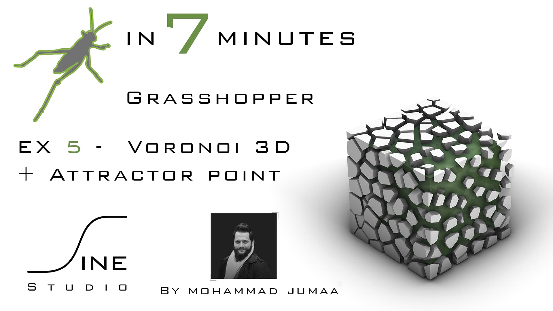 Grasshopper Tutorial In 7 Minutes [EX 1 To EX 20] [1] - Grasshopper ...