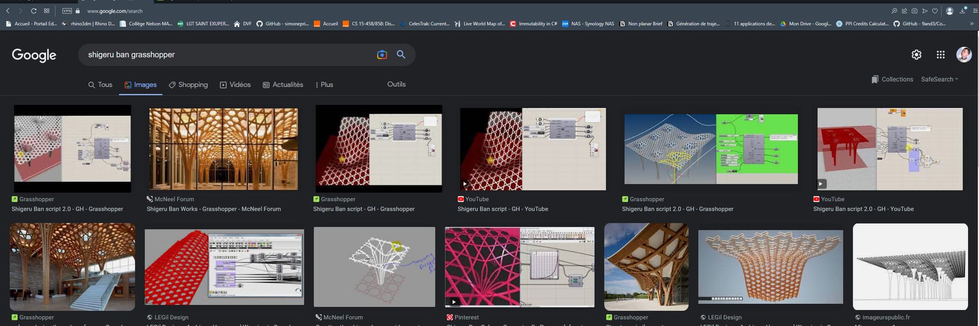 Morphing pattern made of multiple breps onto a surface, weird results ...