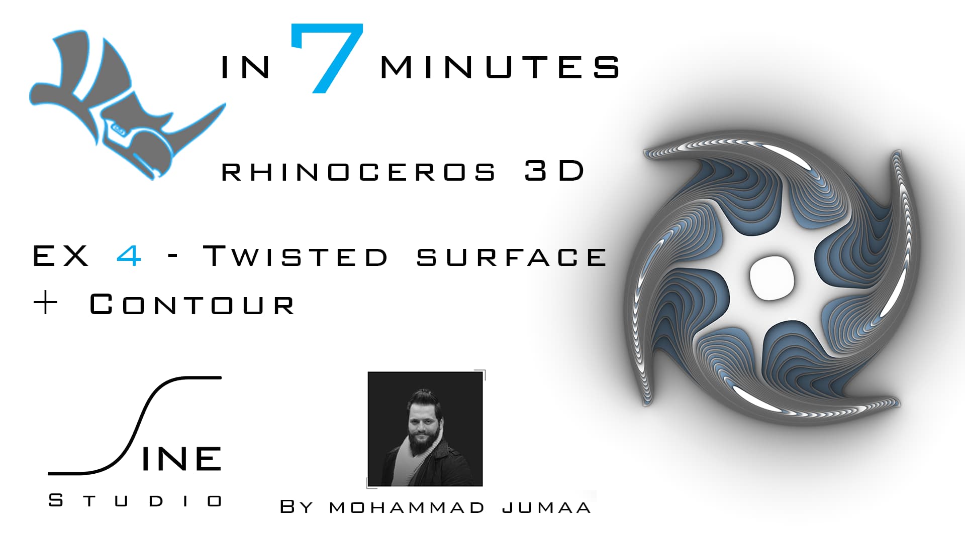 Rhino Tutorial In 7 Minutes by Sine Studio - Architecture - McNeel Forum