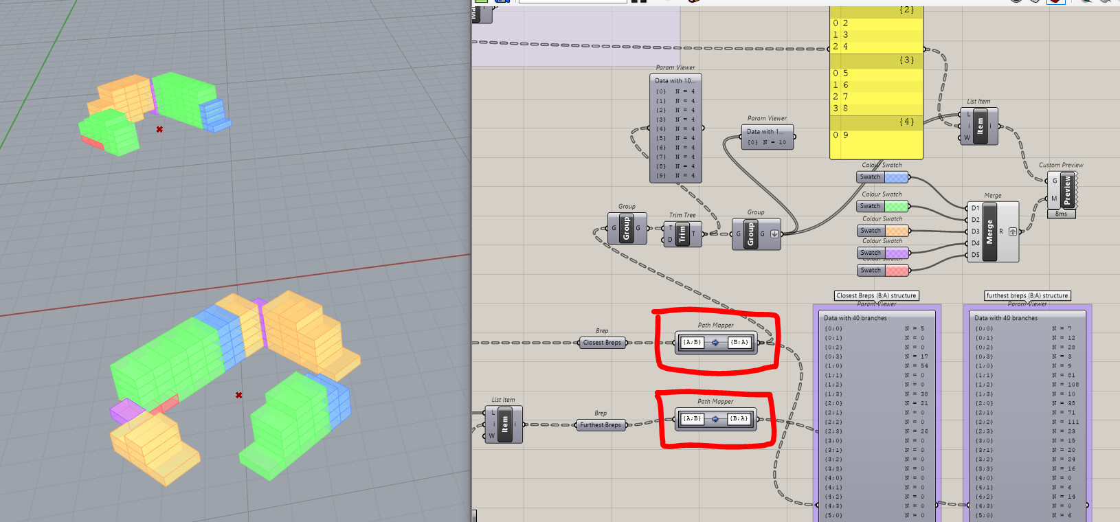 Multi level tree handling - Grasshopper - McNeel Forum