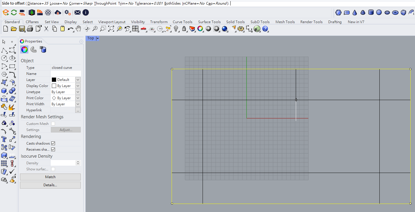 Offset setting issue - Rhino - McNeel Forum