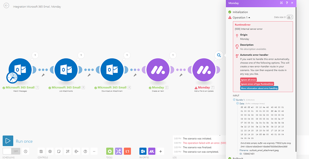 Error when trying to Add File to an Update - monday apps & integrations ...