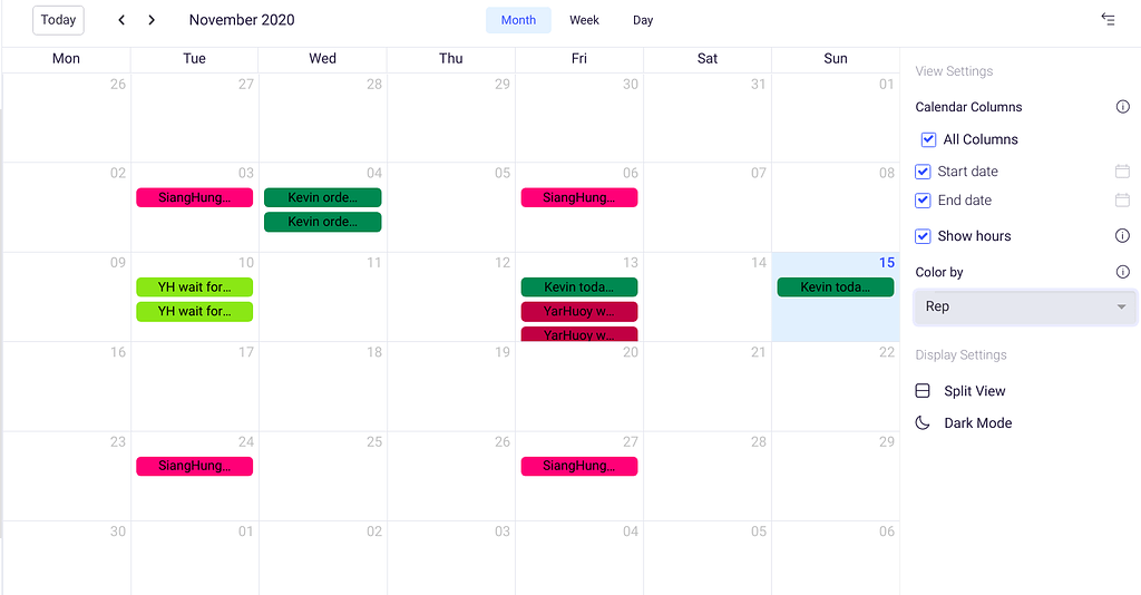 Question To Developer Regarding Color By Person Column Monday Apps And Developers Monday