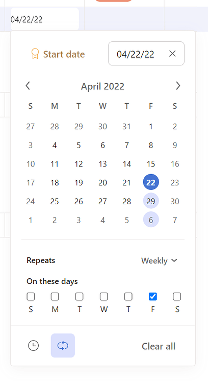 Recurring/repeating tasks - #36 by RVANB - Feature requests - monday Community Forum