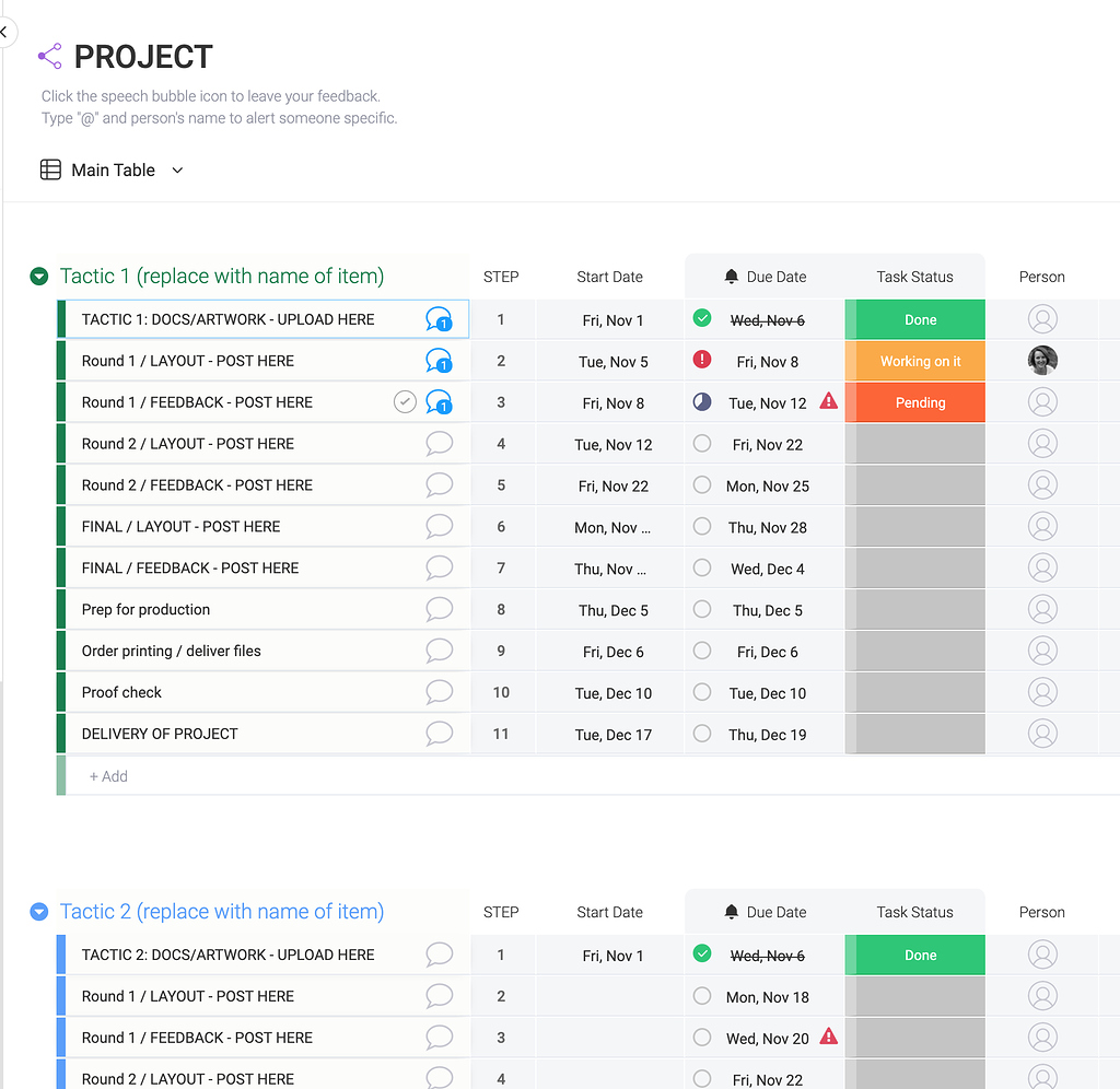 Anyone Have a Great Client (Shared) Board for Creative Projects ...