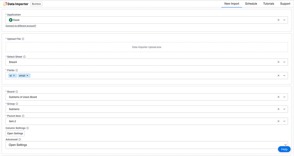 [New] Import Into Subitems - monday apps & integrations - monday ...