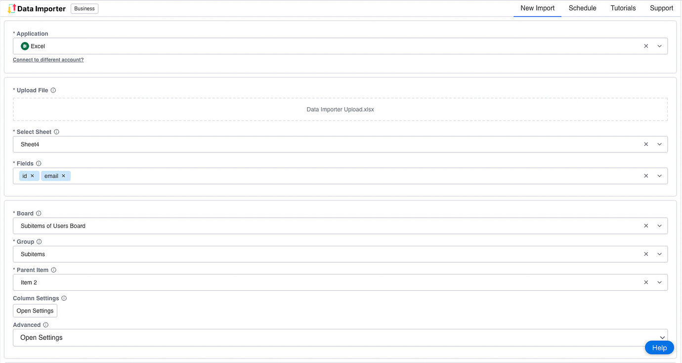 [New] Import Into Subitems - monday apps & integrations - monday ...