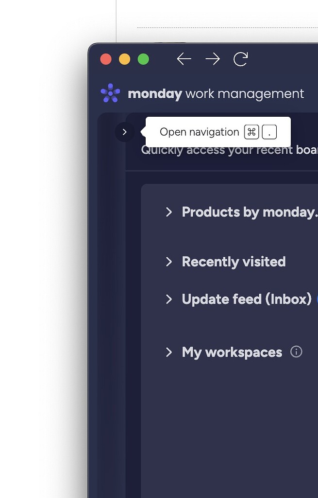 Add setting option for "hover" or "click-to-open" sidebar (left pane ...
