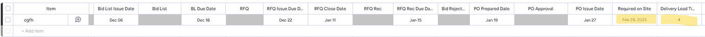 Auto Populating Date Columns Based on other Columns - Special workflows ... Auto Populating Date Columns Based on other Columns - Special workflows ...