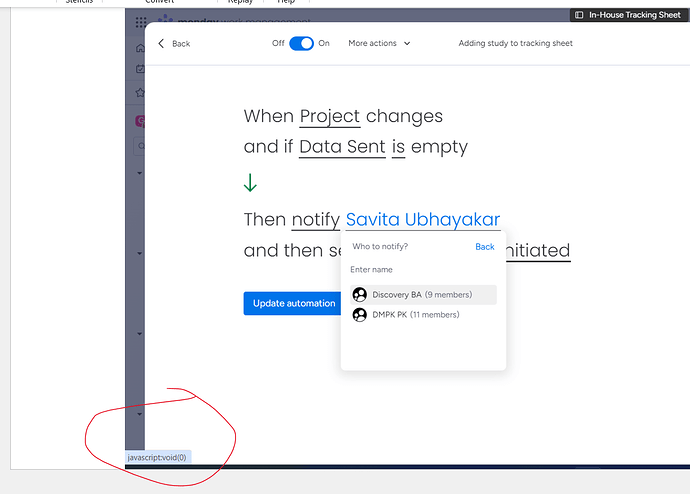 Clicking on "Updating Automations" doesn't work...the button is stuck - Platform discussions ...