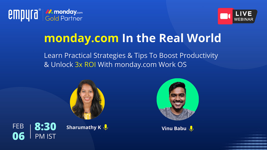 Transform Your Workflow: Join Our Free monday.com Work Management Webinar - Special workflows ...
