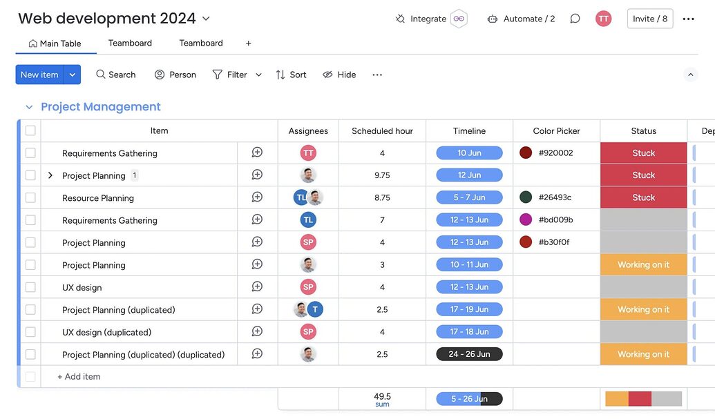 Use Case: Create a Project/Portfolio Calendar in Monday.com Using ...