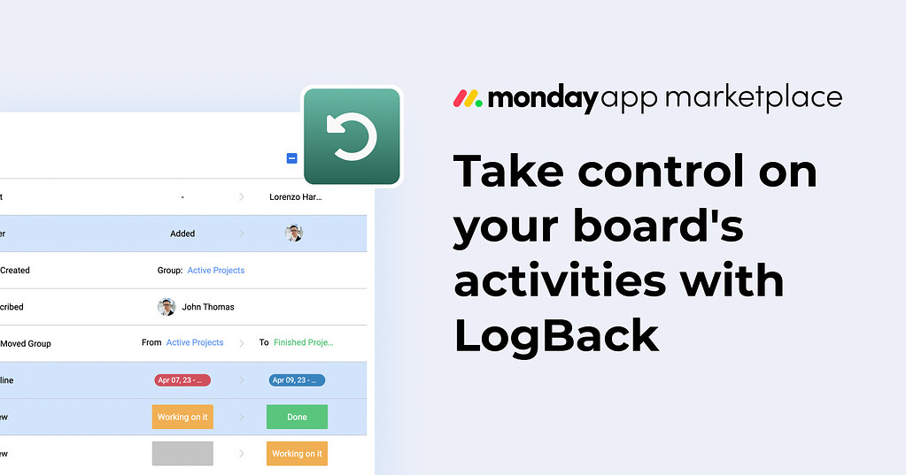 Introducing LogBack app- effortlessly undo and restore board's activity ... Introducing LogBack app- effortlessly undo and restore board's activity ...