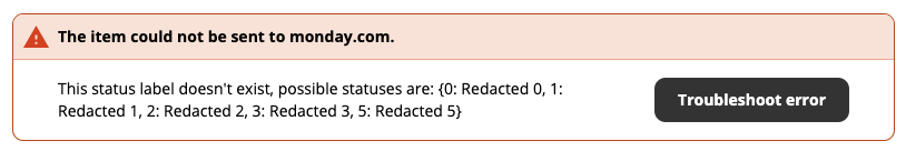 Zapier New Item setting status using label - monday apps & integrations - monday Community Forum