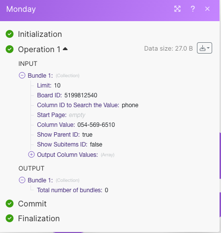 Can't get item id with make - Feature Requests - API and Apps Framework - monday Community Forum