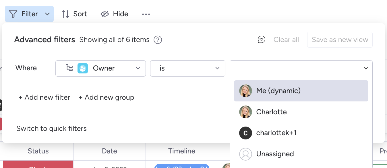 Filtering planned effort per user - Platform discussions - monday ...