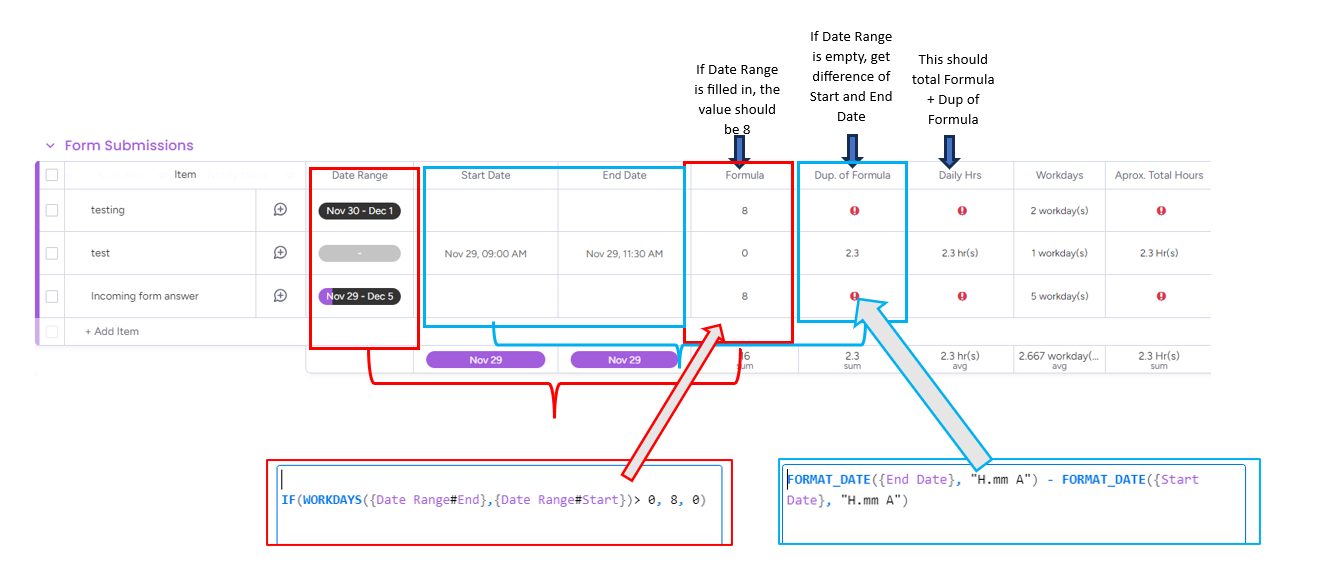 Sum two formula values - Special workflows & use cases - monday Community Forum