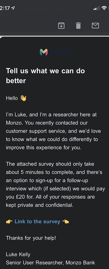 Is this a real email from monzo or not? - Help - Monzo Community