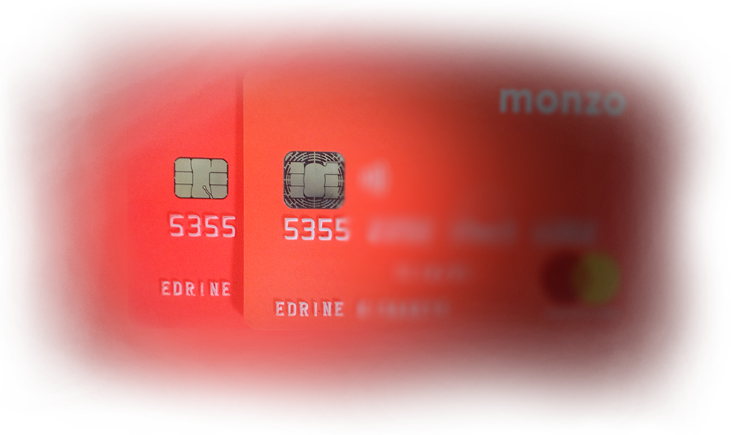 Difference between big and small chip on Monzo card - Monzo Chat ...