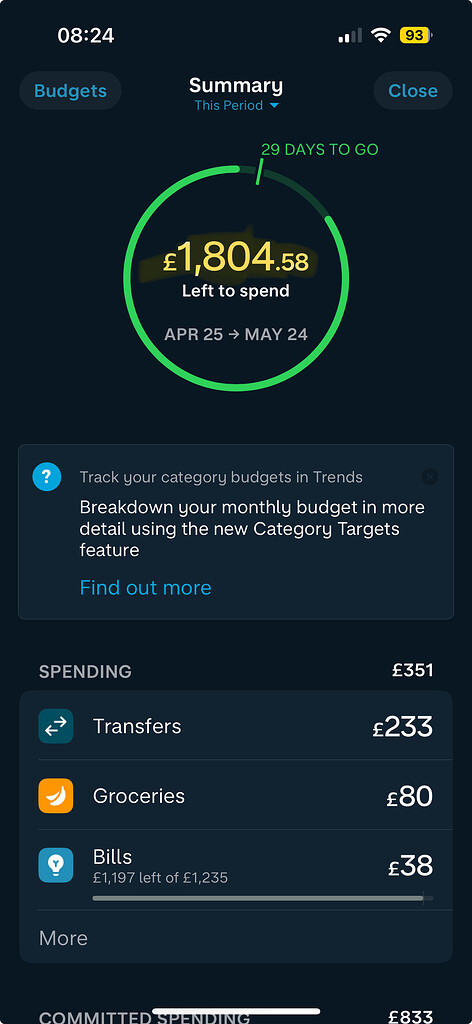 Left to spend on Home Screen doesn’t match budget summary screen - Bug ... Left to spend on Home Screen doesn’t match budget summary screen - Bug ...