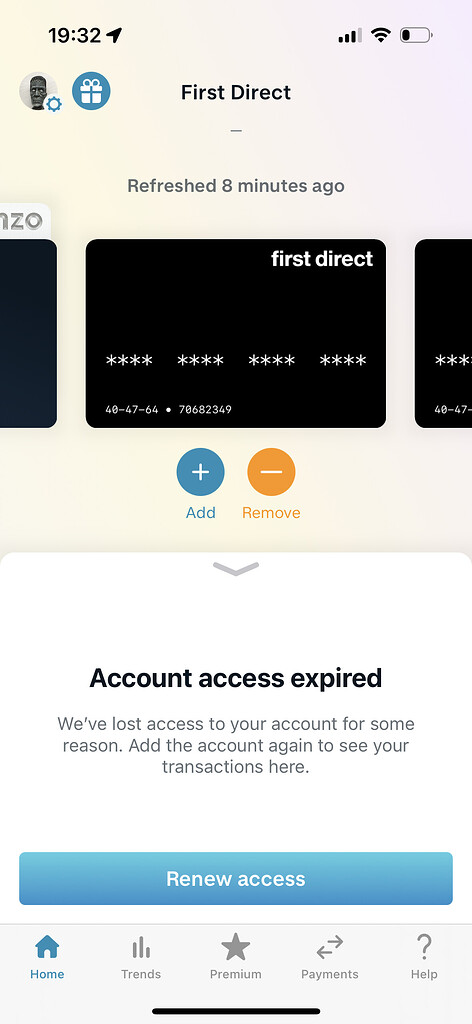 First Direct account linking expires too soon - Bug Reports - Monzo ...