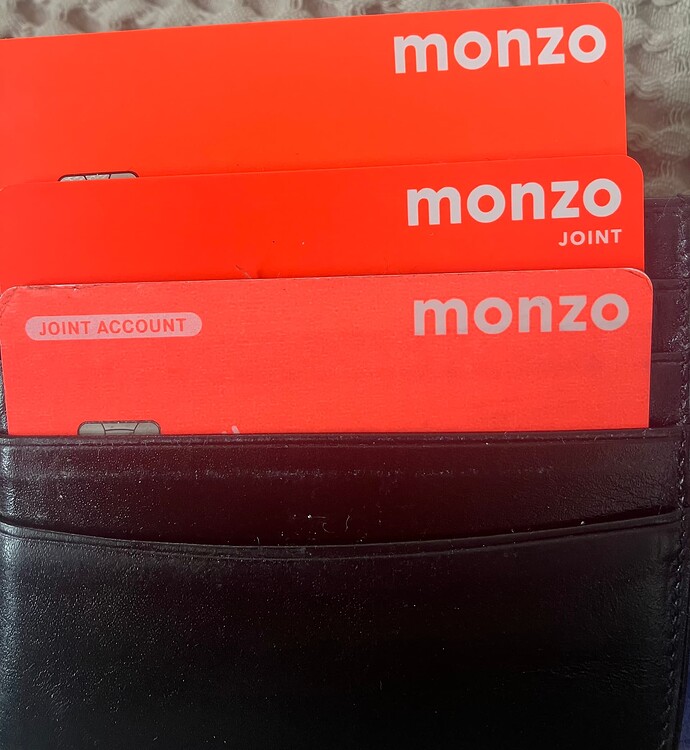 New Joint account card design is poor - Feedback & Ideas - Monzo Community