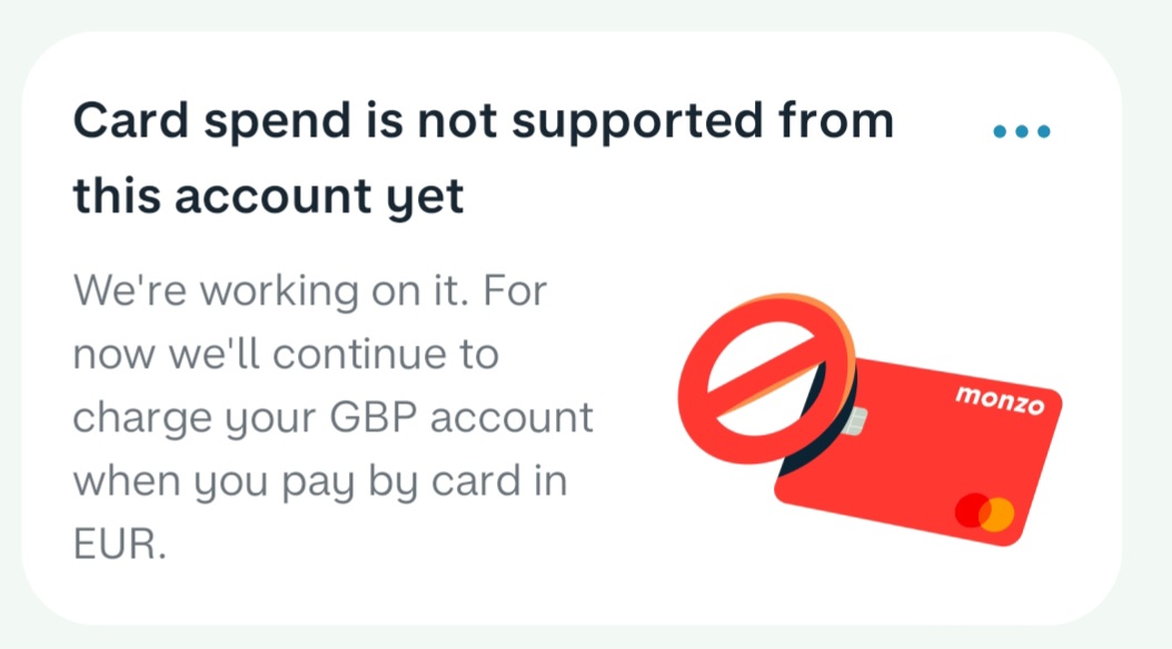 Cross-border use: NI/ROI - Monzo Ireland - Monzo Community