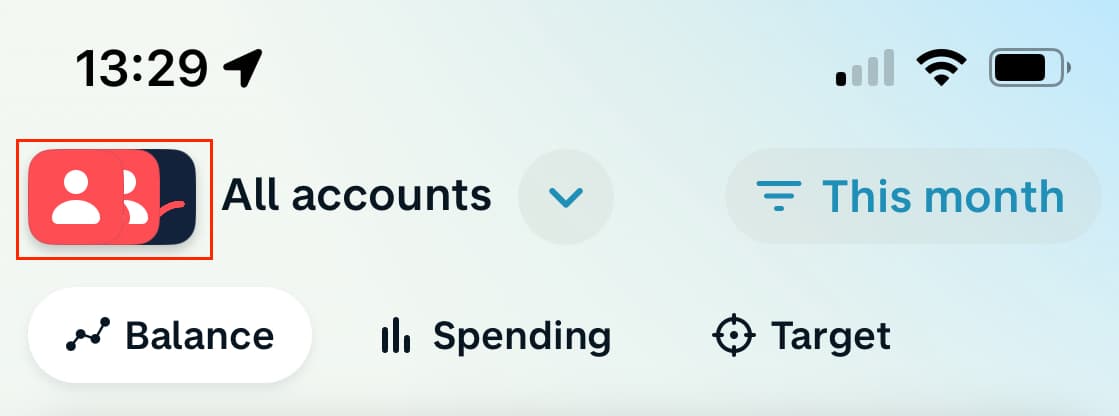 Inconsistent icons for Personal and Joint accounts throughout the app ...