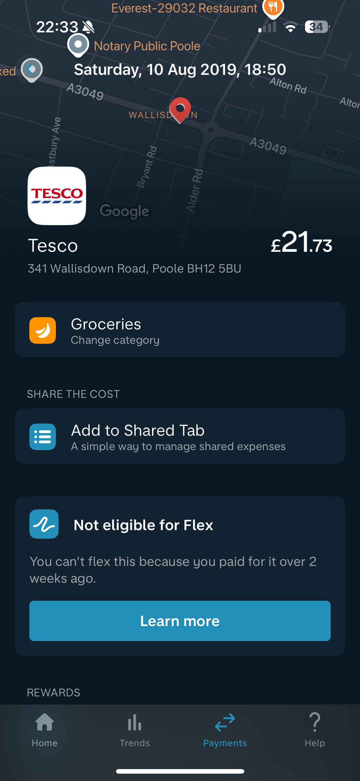 Legacy payment shown in Payment tab for 5+ years - Bug Reports - Monzo ...