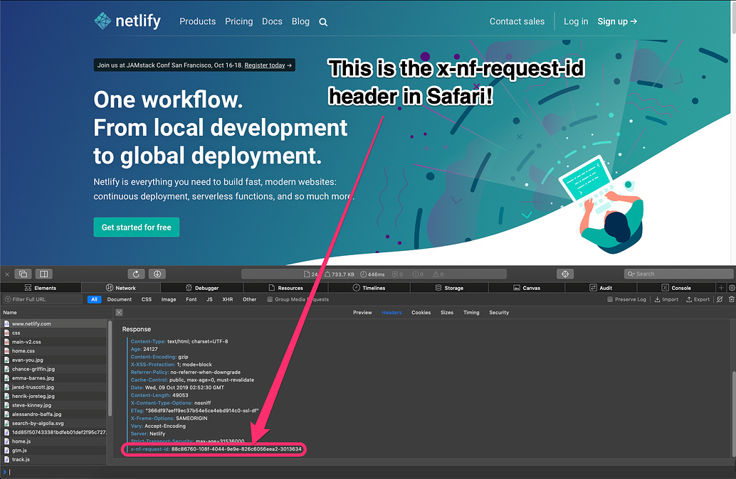 [Support Guide] Netlify Support asked for the 'x-nf-request-id' header? What is it and how do I ...