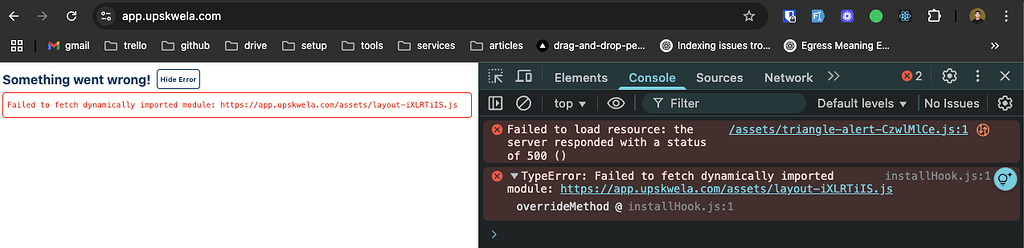 Every new deployment the app becomes inaccessible and I need to re-deploy without cache to make ...