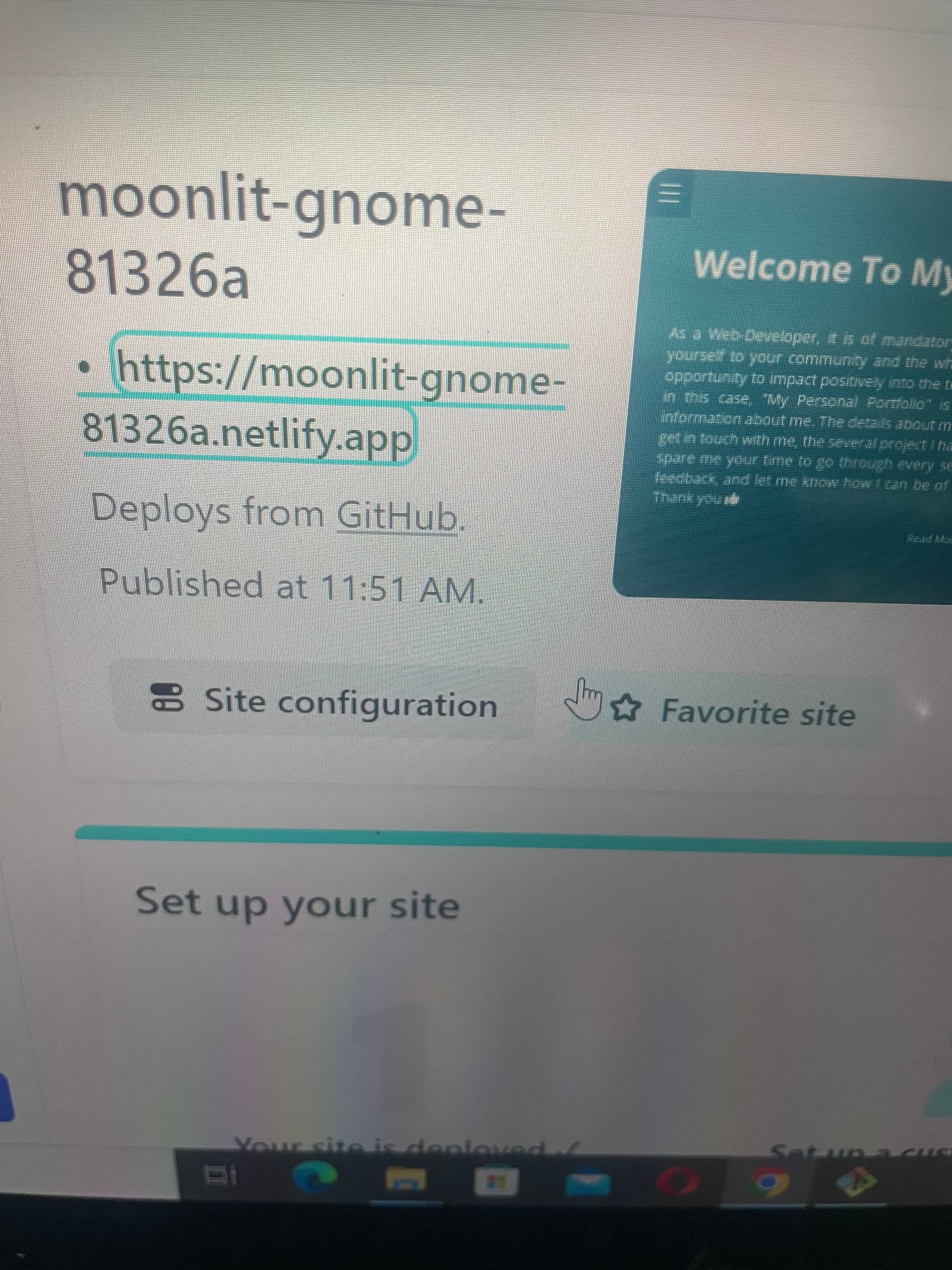 I have successfully deployed my sites but whenever i am trying to ... I have successfully deployed my sites but whenever i am trying to ...