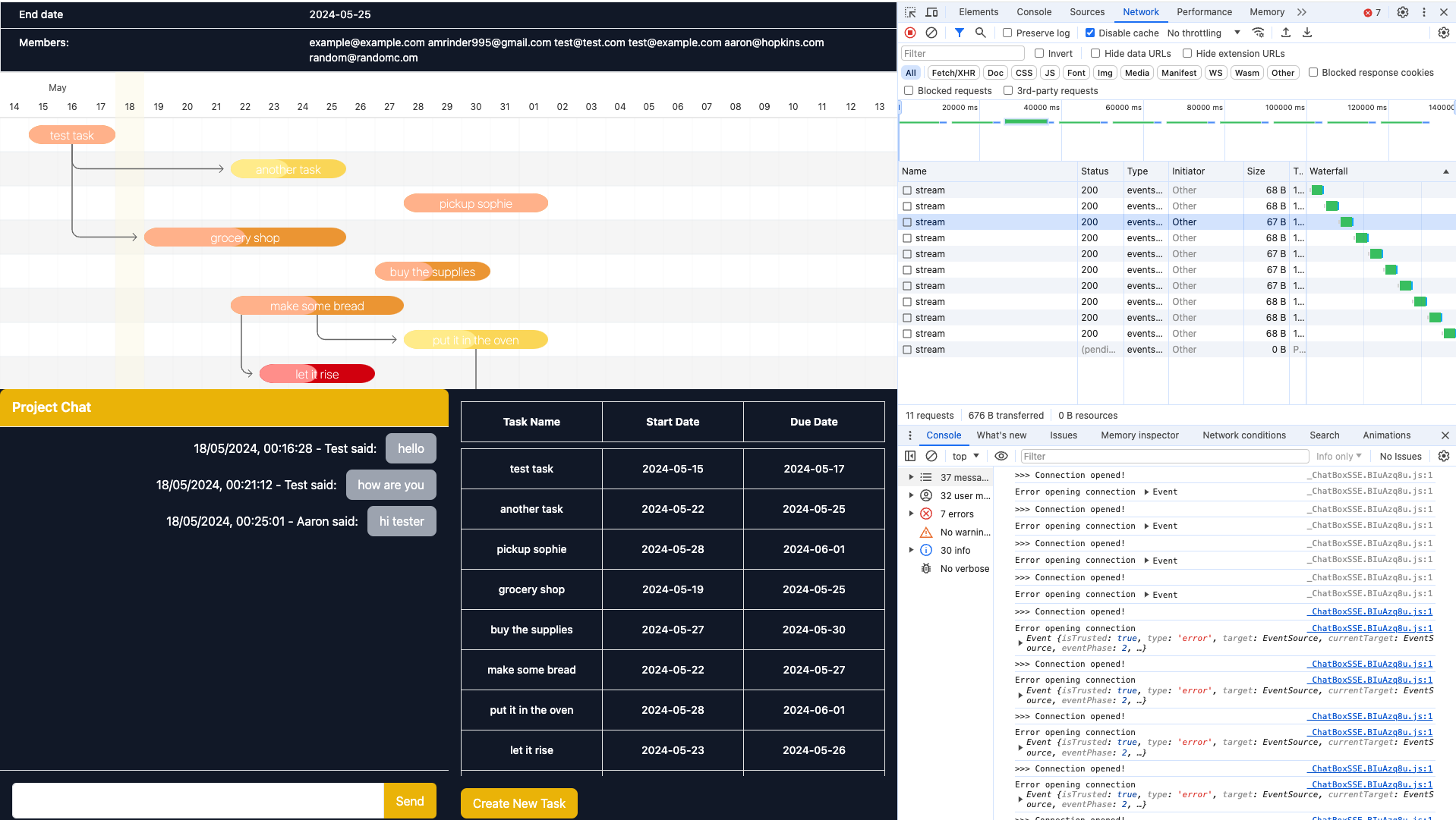 Server-Sent Events cycling between open and error - Support - Netlify Support Forums