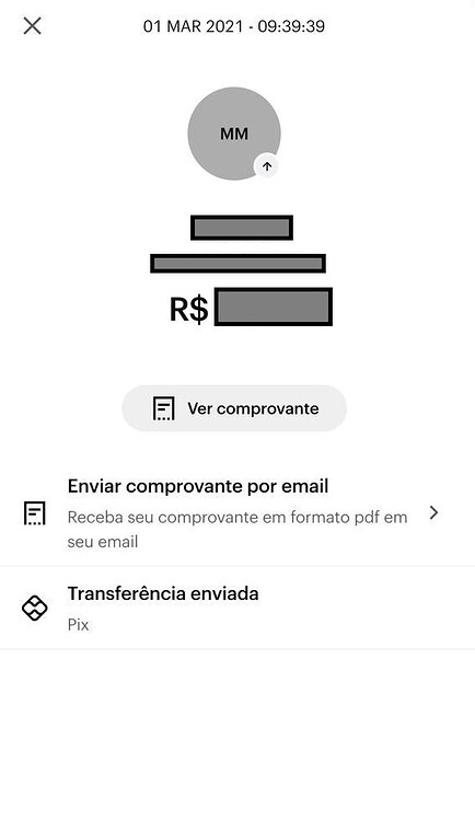 Comprovante pagamento - Conta do Nubank - NuCommunity Comprovante pagamento - Conta do Nubank - NuCommunity
