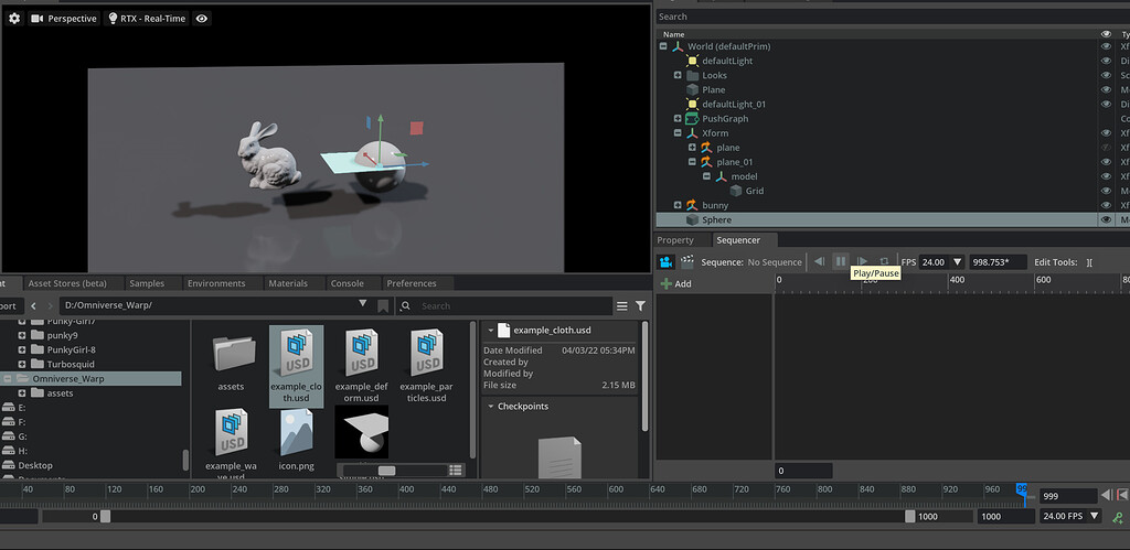 How to add a new collision object to warp example? - Samples & Examples ...